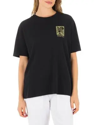 Hurley Duality Oversized Graphic T-shirt - Black