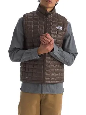 The North Face Thermoball Packable Quilted Vest - Smokey Brown