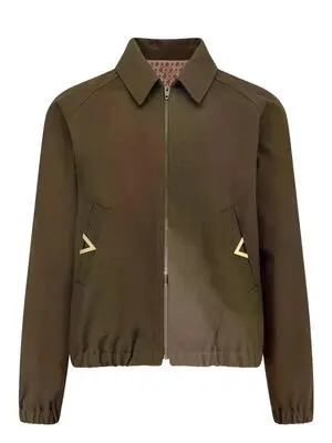 Valentino Garavani Zip-fastening Bomber Jacket - Green