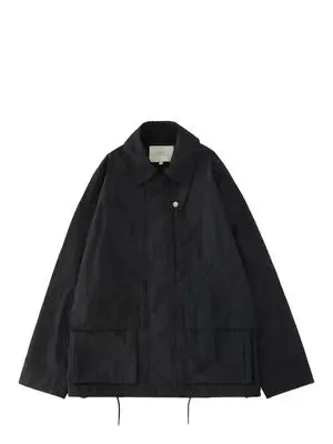 Studio Nicholson Crinkle Effect Pocket Jacket - Black