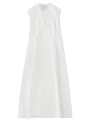 Studio Nicholson Beck V-neck Dress - White