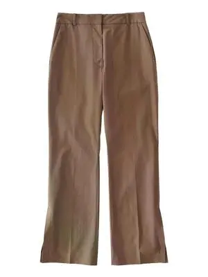 Studio Nicholson Mitra Split-hem Trousers - Brown
