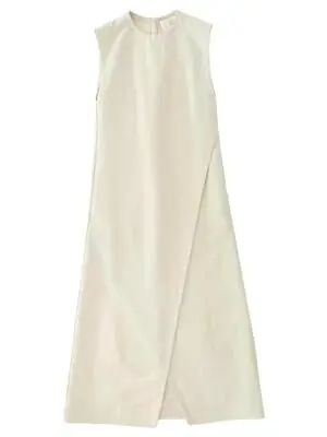Studio Nicholson Corus Asymmetric Midi Dress - Neutrals