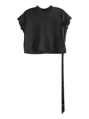 Rick Owens Ribbed-neck T-shirt - Black
