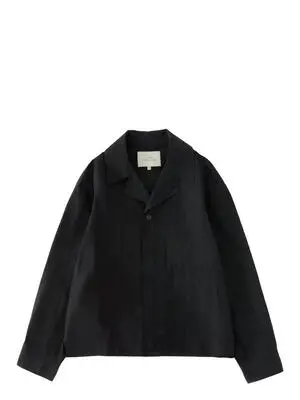 Studio Nicholson Camp-collar Jacket - Black