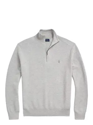 Polo Ralph Lauren Long-sleeve Zip-fastening Sweater - Grey