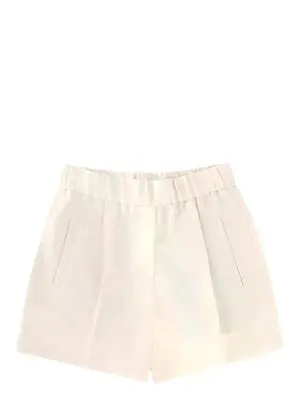 Brunello Cucinelli Pleated Shorts - Neutrals
