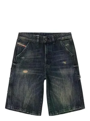 DIESEL® D-livery-w Denim Shorts - Blue