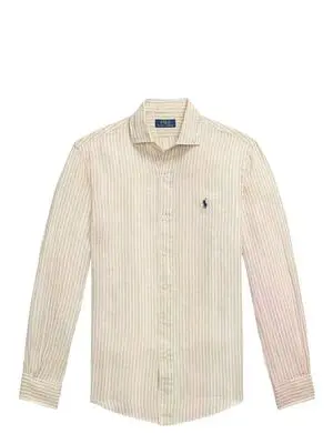Polo Ralph Lauren Striped Pocket Shirt - Neutrals
