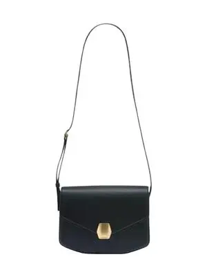 Officine Générale June Adjustable-strap Shoulder Bag - Black