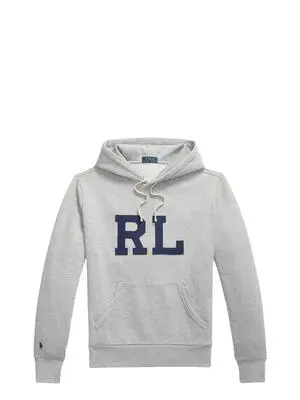 Polo Ralph Lauren Logo-embroidered Hoodie - Grey