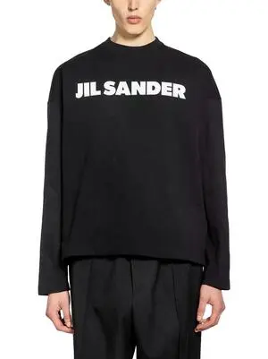 JIL SANDER Cn Long-sleeve T-shirt - Black