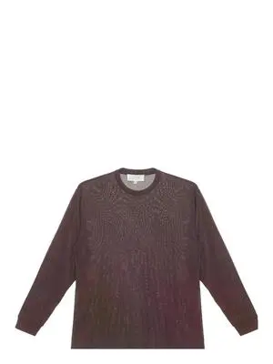 Studio Nicholson Lyocell Long Sleeve Sweater - Brown