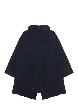 Studio Nicholson Hooded Drawstring Parka - Black
