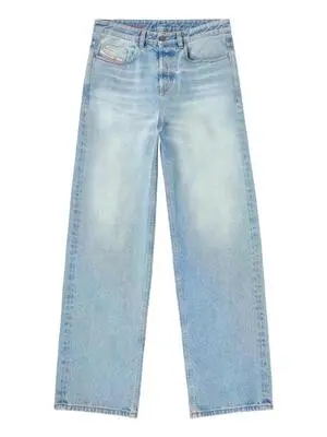 DIESEL® D-macro Relaxed Jeans - Blue