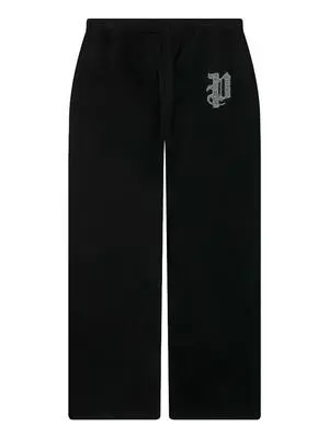 PURPLE BRAND Mwt Logo-appliqué Track Pants - Black