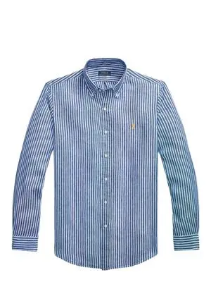 Polo Ralph Lauren Button-down Striped Shirt - Blue