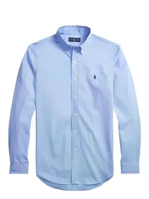 Polo Ralph Lauren Logo-embroidered Shirt - Blue