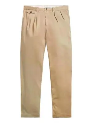 Polo Ralph Lauren Pleated-front Trousers - Neutrals
