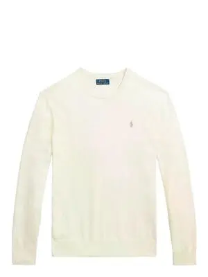 Polo Ralph Lauren Logo-embroidered Sweater - Neutrals