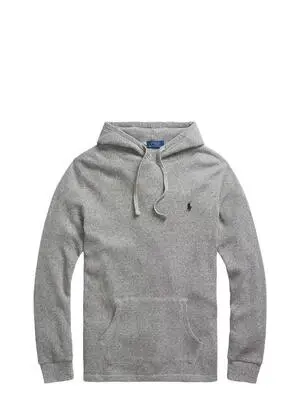 Polo Ralph Lauren Waffle-knit Hoodie - Grey