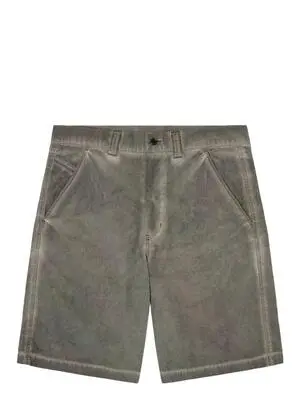 DIESEL® Button-fastening Chino Shorts - Grey
