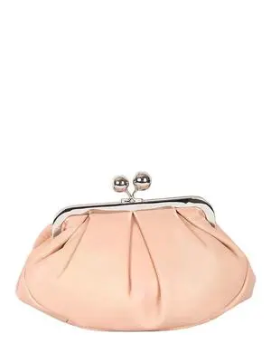 Max Mara Small Pasticcino Kisslock Clutch - Pink