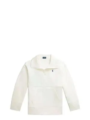 Polo Ralph Lauren Polo Pony Half-zip Sweatshirt - White