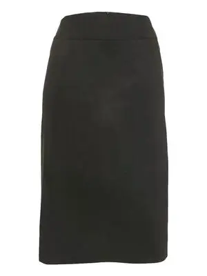 Valentino Garavani Concealed-zip Midi Skirt - Black