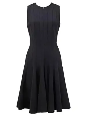 Akris Paneled Sleeveless Dress - Black