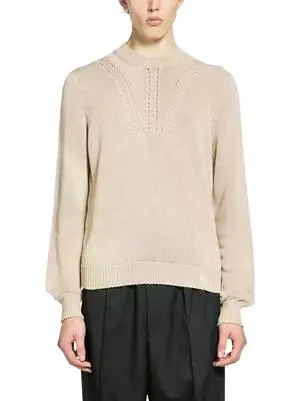 JIL SANDER Cn Long-sleeve Sweater - Neutrals
