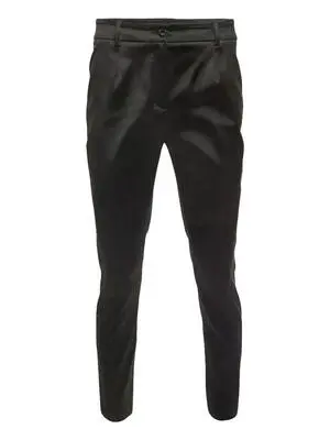 Dolce & Gabbana Satin Tailored Trousers - Black