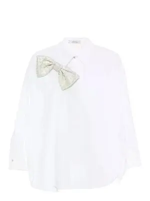 Dorothee Schumacher Bow Shirt - White