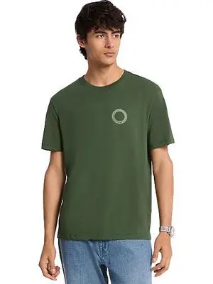 Michael Kors Graphic Logo Cotton T-shirt - Green