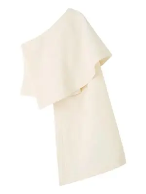 RÃHE Draped Cape Top - Cream