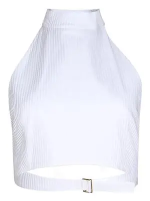 ALAÃA Plastron Top - White