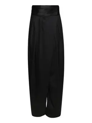 ALAÃA Tux Round Pant - Black