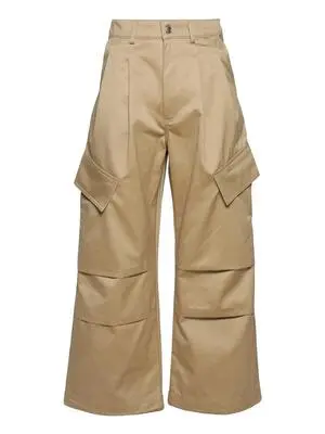 NAHMIAS Oversized Cargo Trousers - Sand