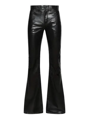 Acne Studios Leather Pants - Black