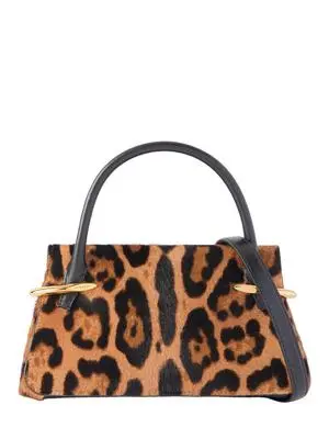 Givenchy Pinch Mini Leopard-print Shoulder Bag - Animal Print