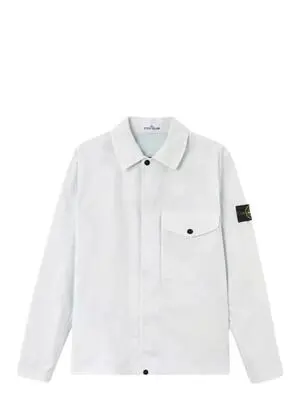 Stone Island Stone Island Chest Pocket Overshirt Blue