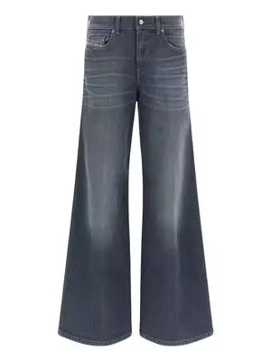 DIESEL® Button-fastening Flared Jeans - Grey