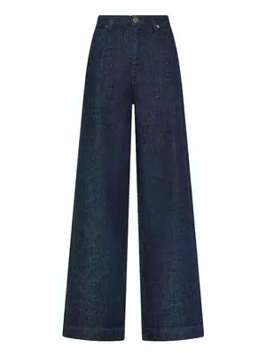 CRUNA Taylor Pressed-crease Jeans - Blue