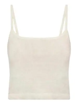 Officine Générale Eliane Square-neck Knit Top - Neutrals