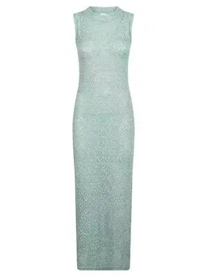 Eleventy Knit Midi Dress - Green