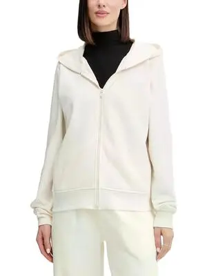 Emporio Armani Zip-up Hoodie - White