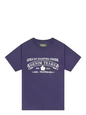 DENIM TEARS Adg T-shirt Purple