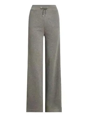 Ralph Lauren Drawstring Wide-leg Trousers - Grey