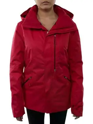 The North Face Gatekeeper Hooded Puffer Jacket Red