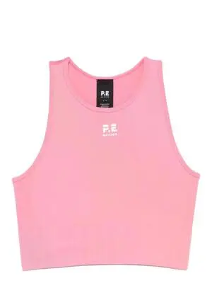P.E Nation Logo-detail Tank Top - Pink